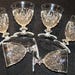 Duncan & Miller Diamond Set of Six Cordial Glasses - Etsy