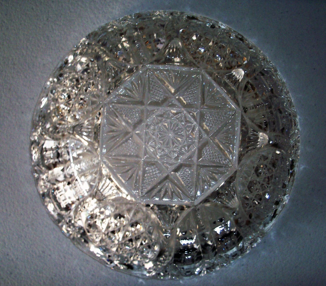 Higbee Circa 1900-1920 Marked Glass Bowl | Etsy