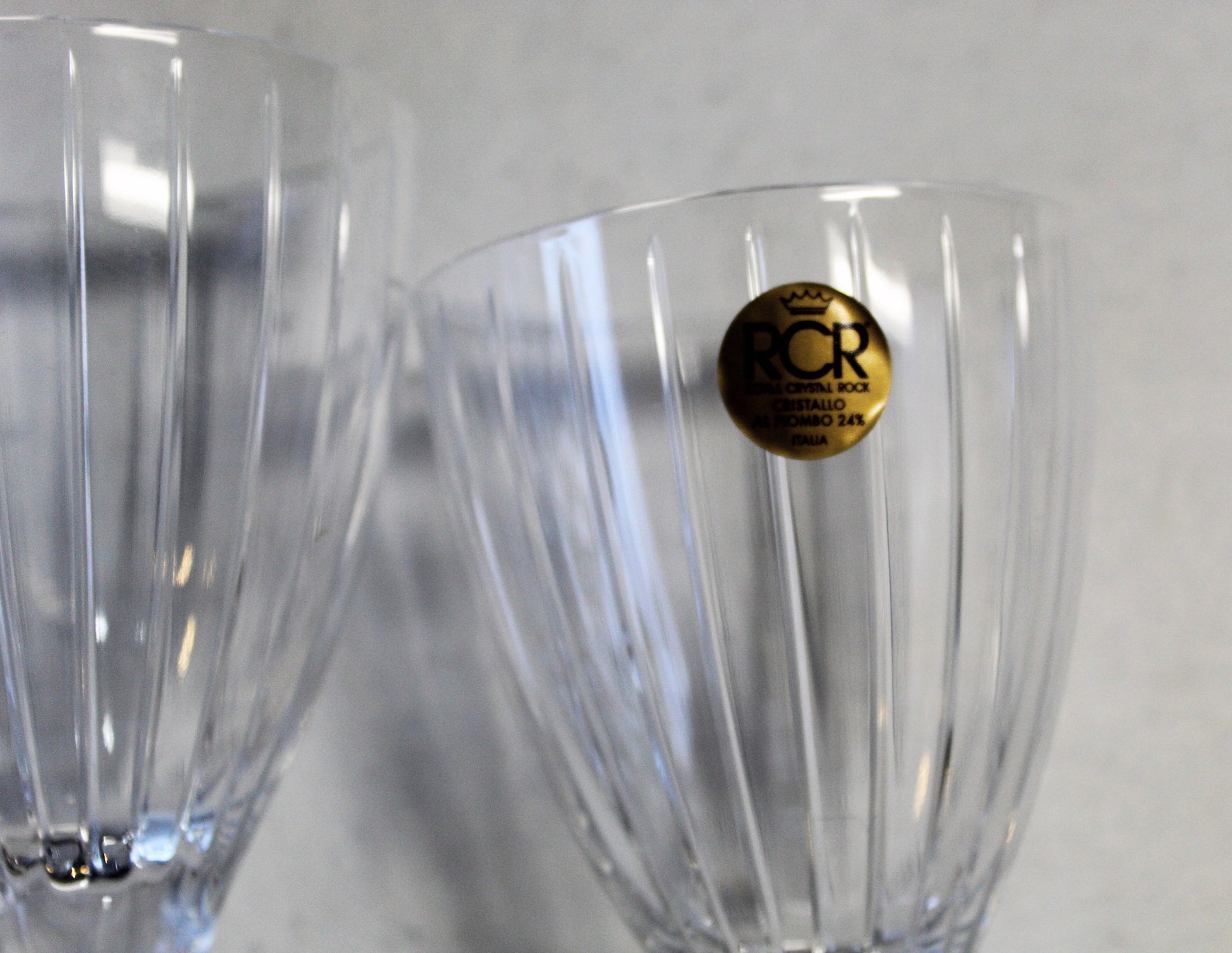 Royal Crystal Rock Solaris Set of 4 White Wine Glasses - Etsy