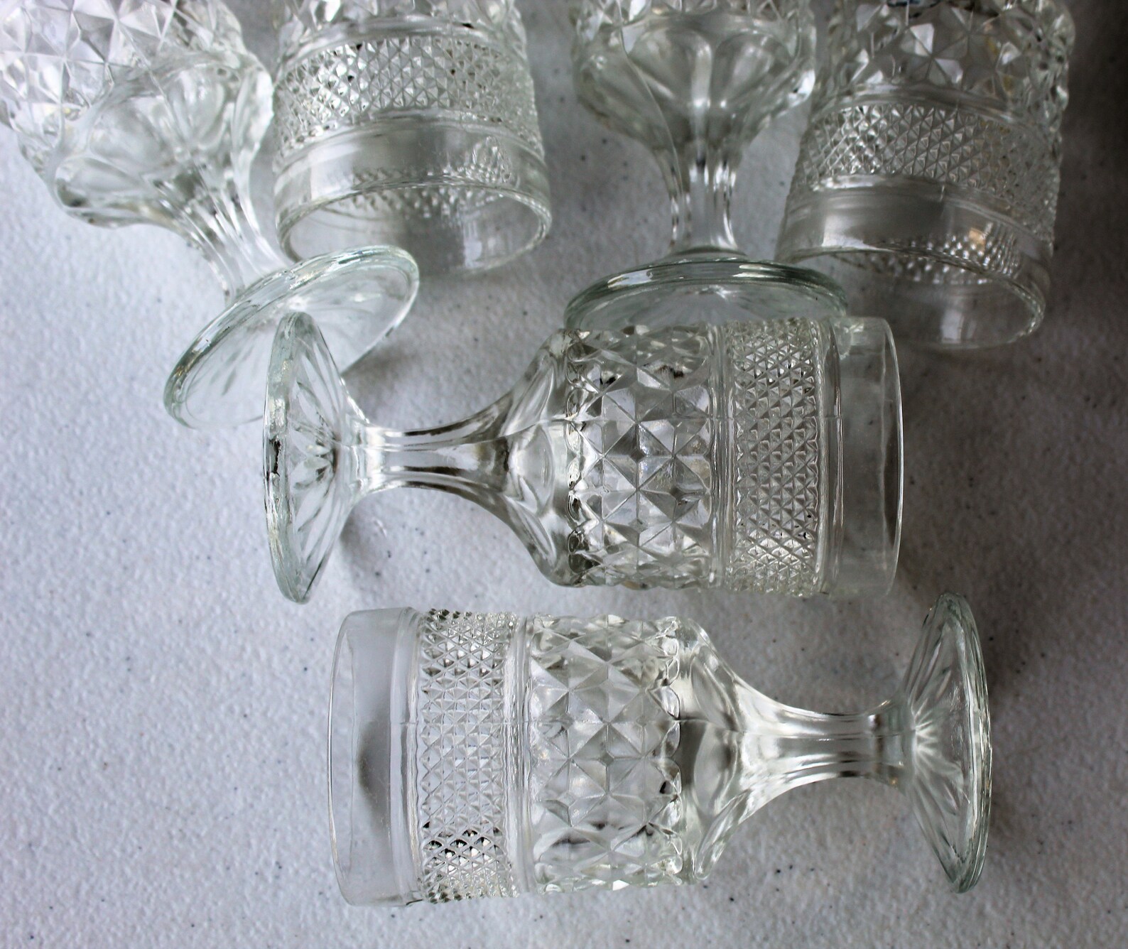 Anchor Hocking Wexford Set of 6 Claret Wine Glasses - Etsy