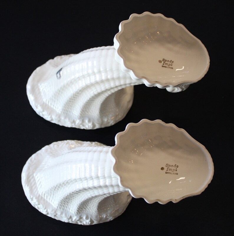 Spode Cornucopia Horn of Plenty Pair of Vases - Etsy
