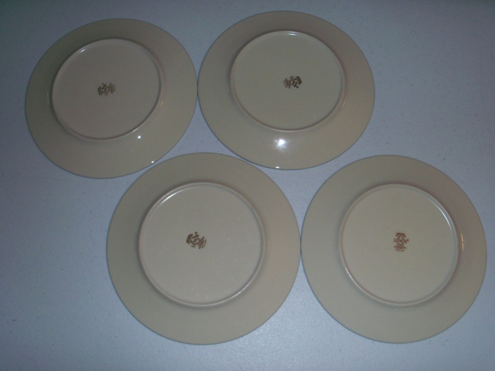 Lenox Solitaire Dimension Collection Set of Four Salad Plates | Etsy