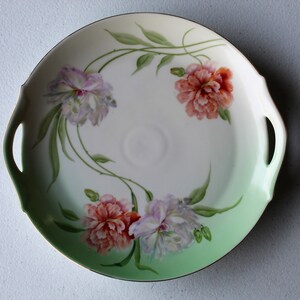 Antique Zeh Scherzer Z.s.&co 1880 - 1918 Handled Plate - Etsy