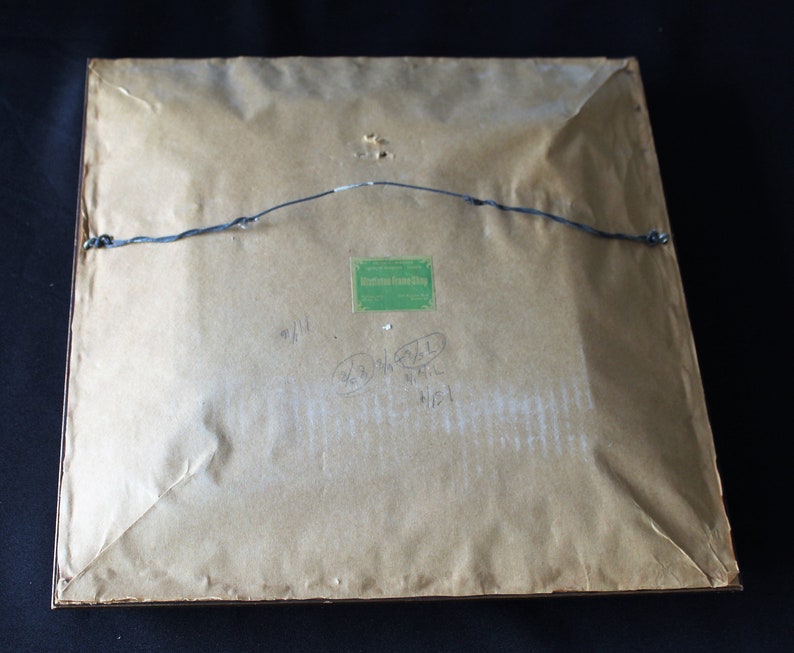 Count Agazzi Hand Reverse Painted Framed Signed Picture - Etsy