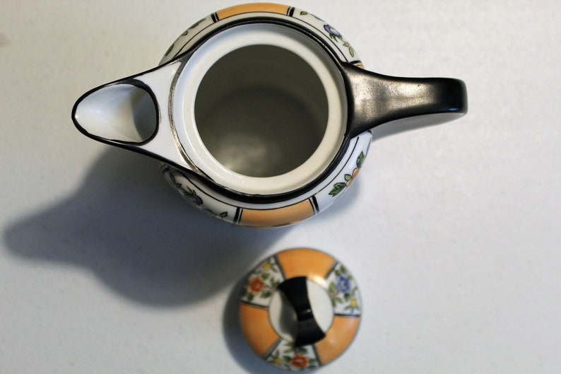 Noritake Japan Coffee/tea Pot With 6 Demitasse Cup & Saucer | Etsy