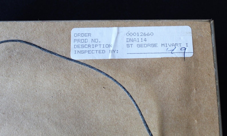 St. George Jackson Mivart Authorized Print the Violet Necked | Etsy