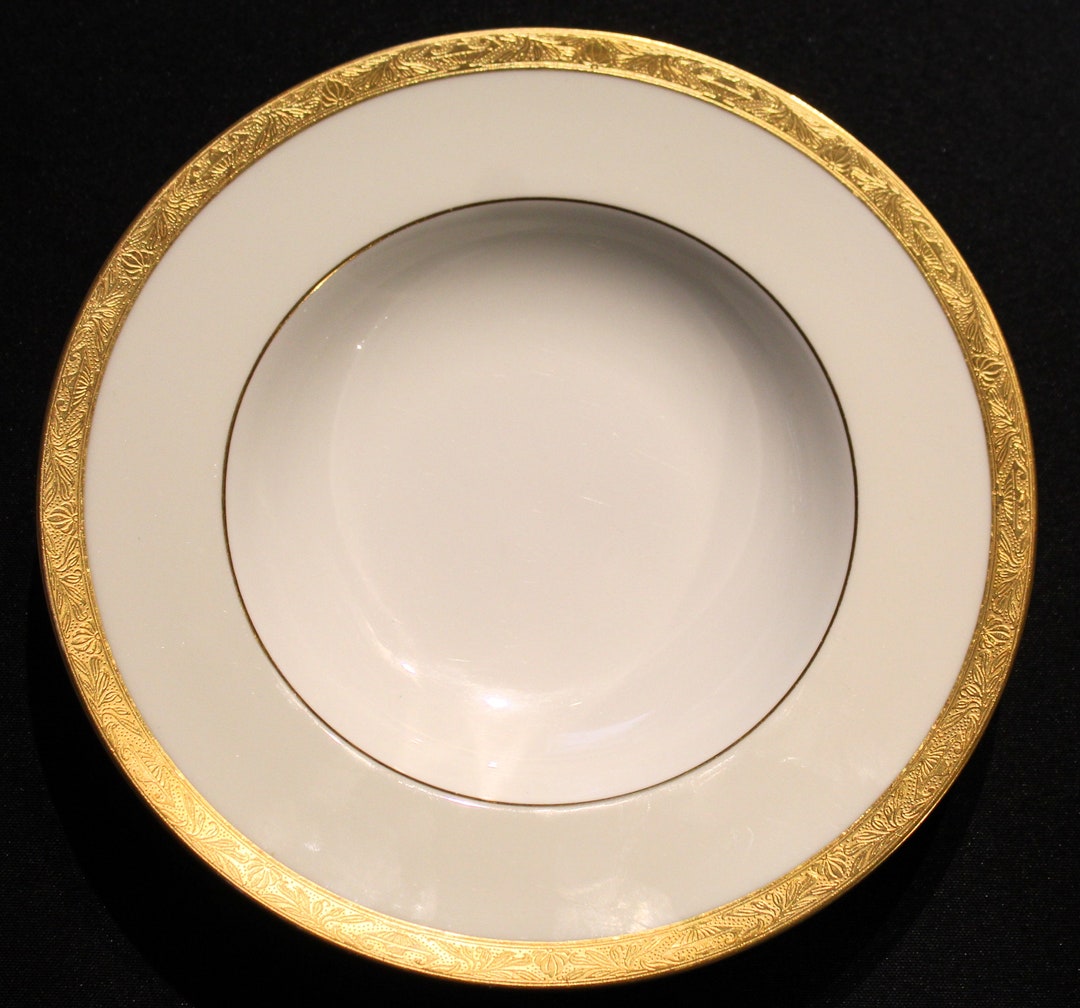 Vintage Minton Pattern H4549 Soup Bowl - Etsy