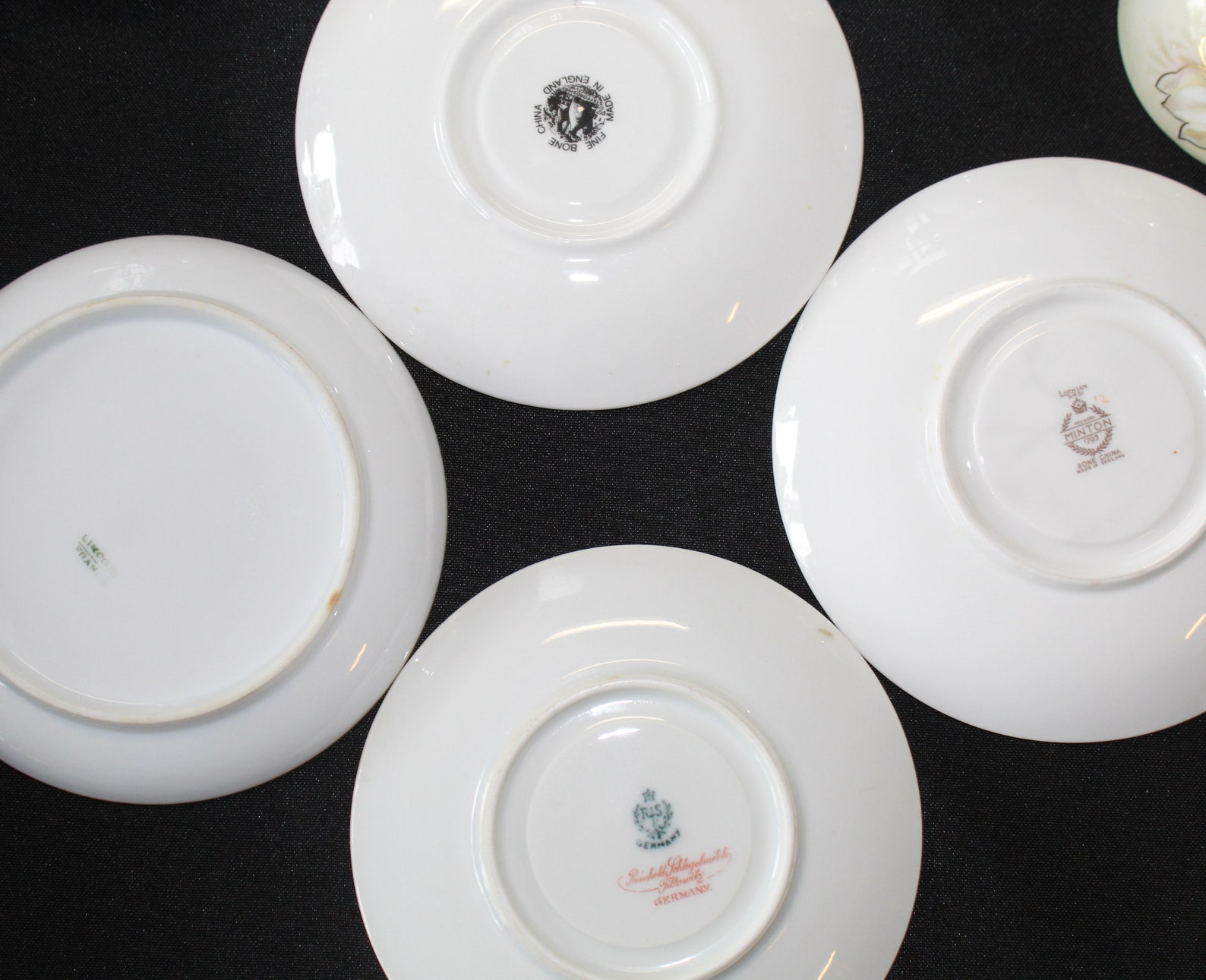 Vintage Set of Four Different Cup & Saucer Sets - Etsy