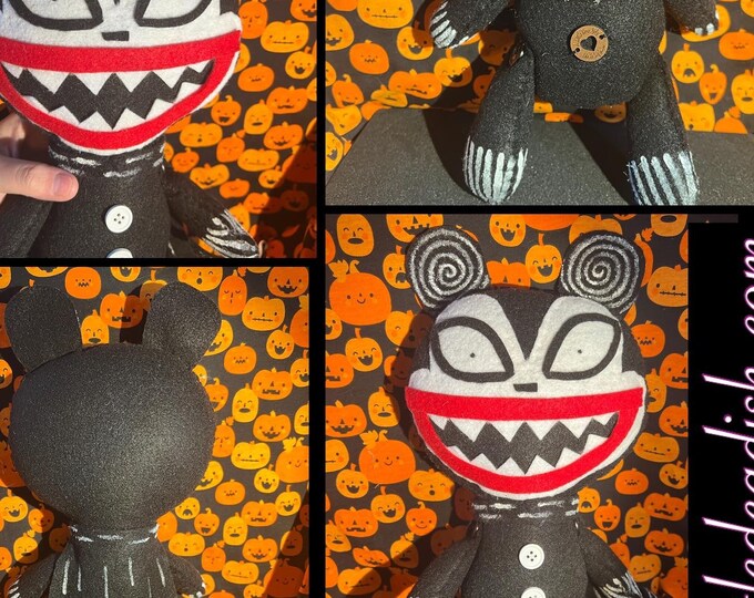 NBC Scary/ Vampire Teddy Inspired Plush - Etsy