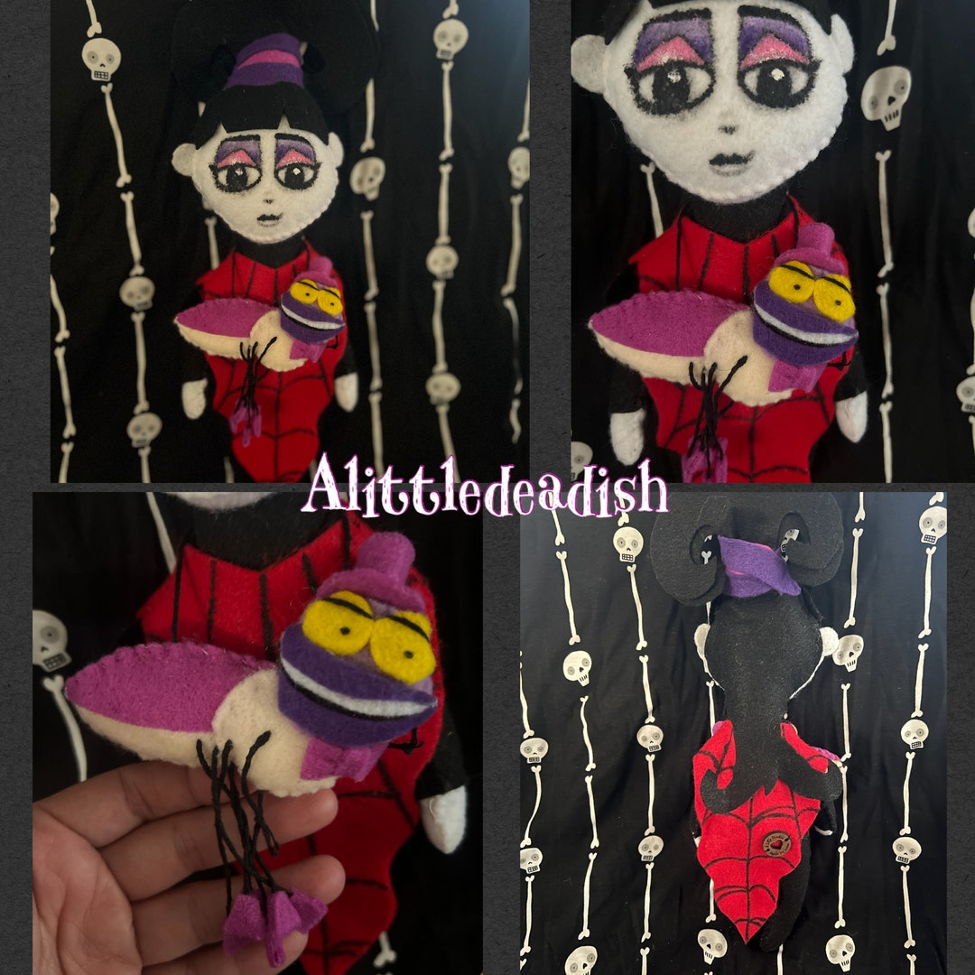 13 Inch Lydia Deetz Cartoon Inspired Plushie - Etsy