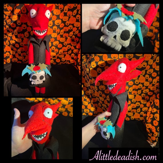Nightmare Before Christmas Inspired Devil Villager - Etsy