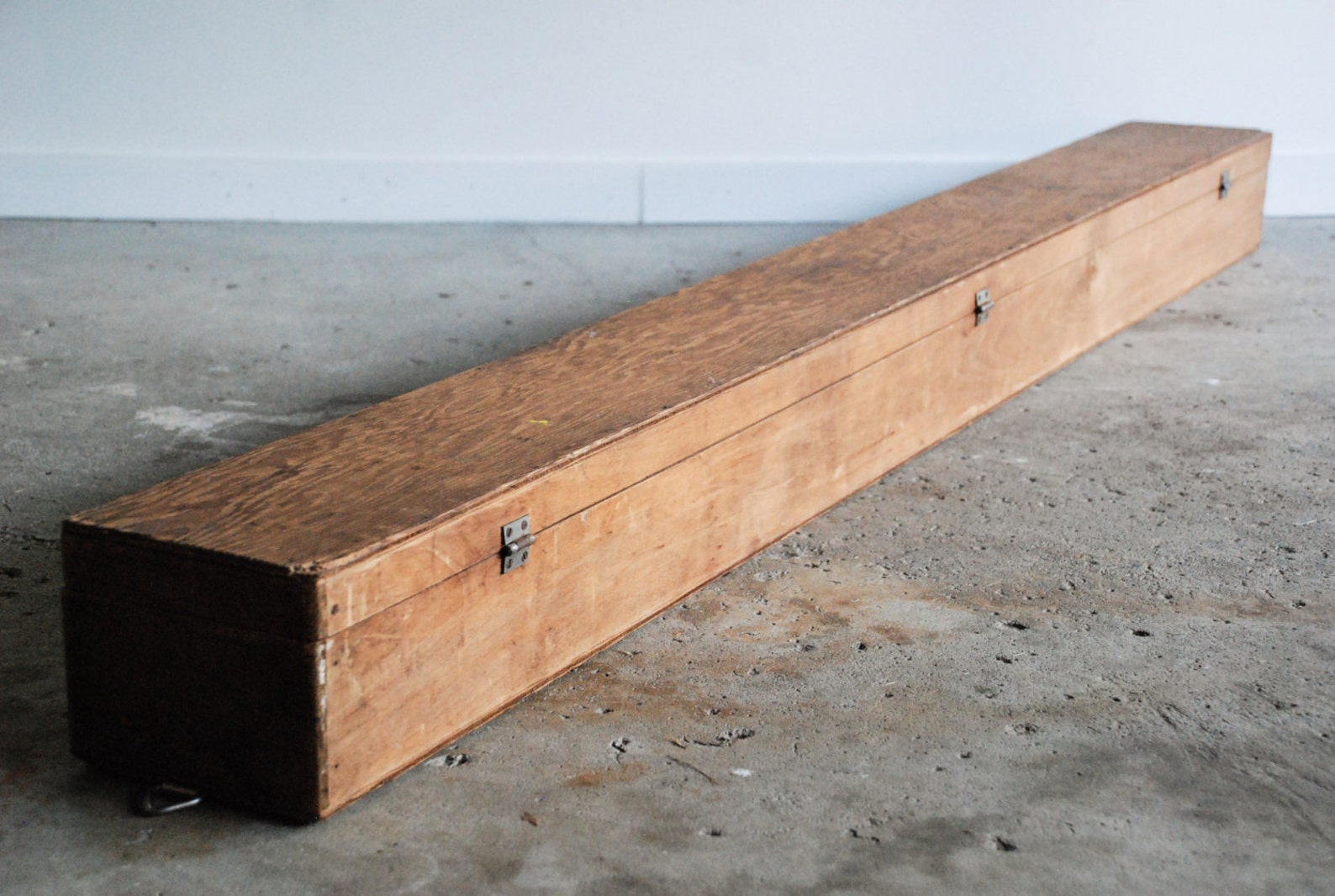 Long wood box long wooden box industrial wood box 5 foot | Etsy