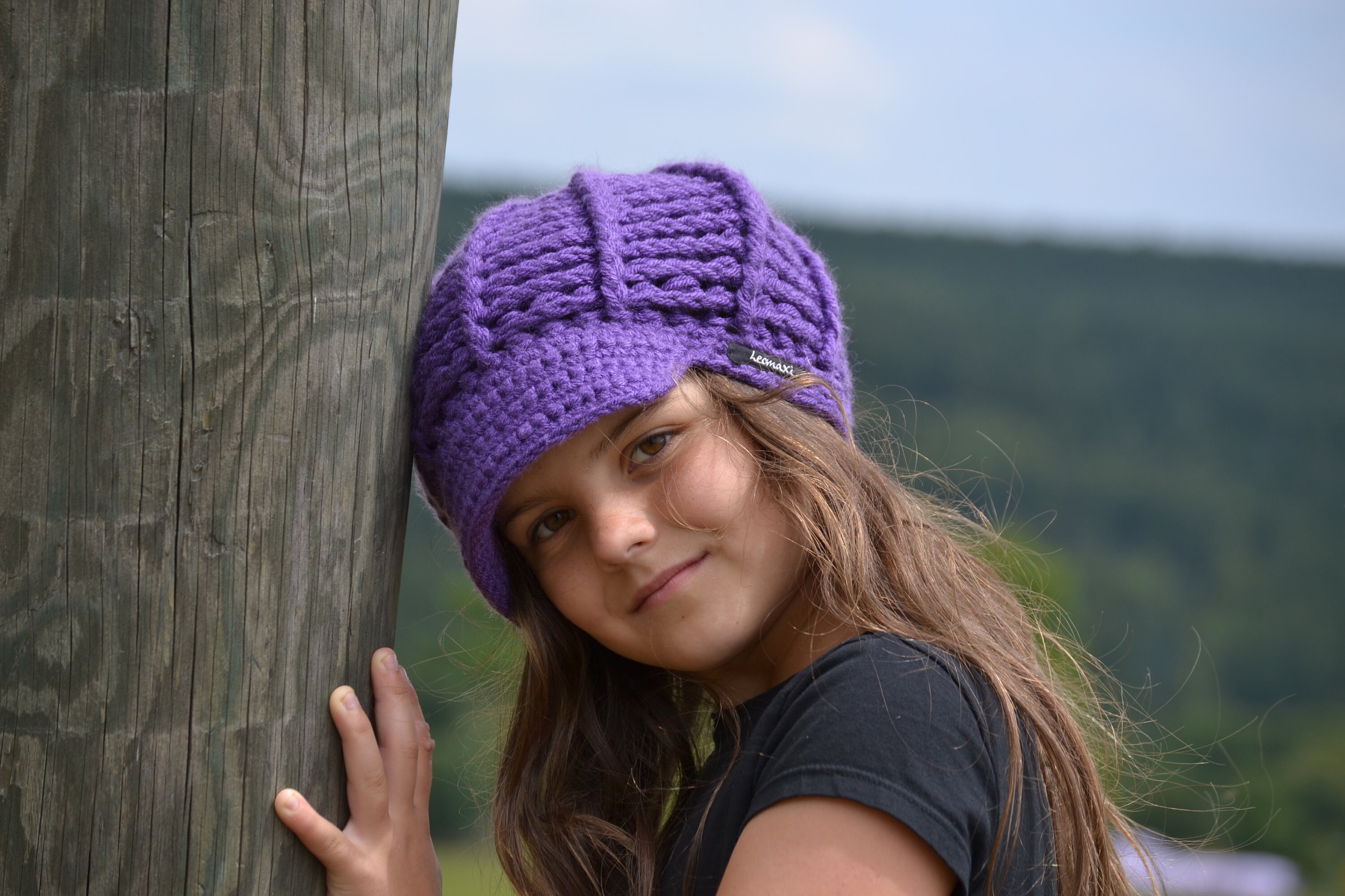 LILLY Balloon Cap in All Sizes Newsgirlhat Roof Cap Peaked - Etsy UK