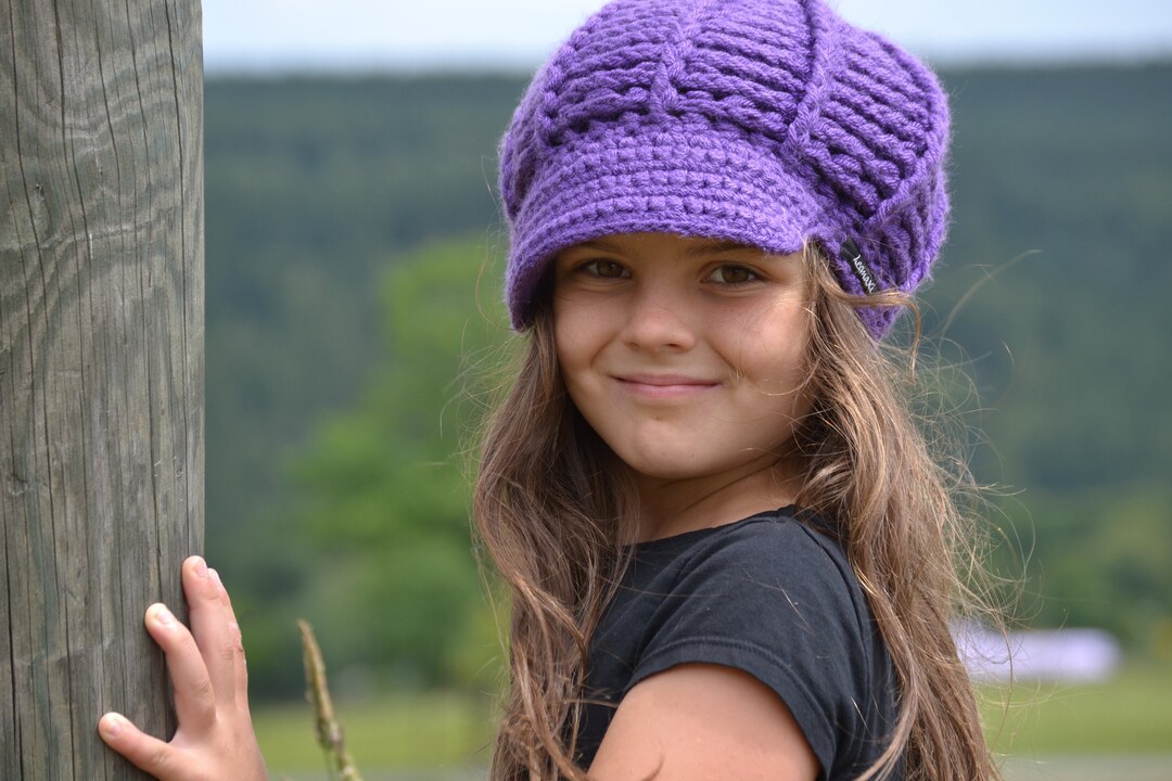 LILLY Balloon Cap in All Sizes, Newsgirlhat, Roof Cap Peaked Cap ...