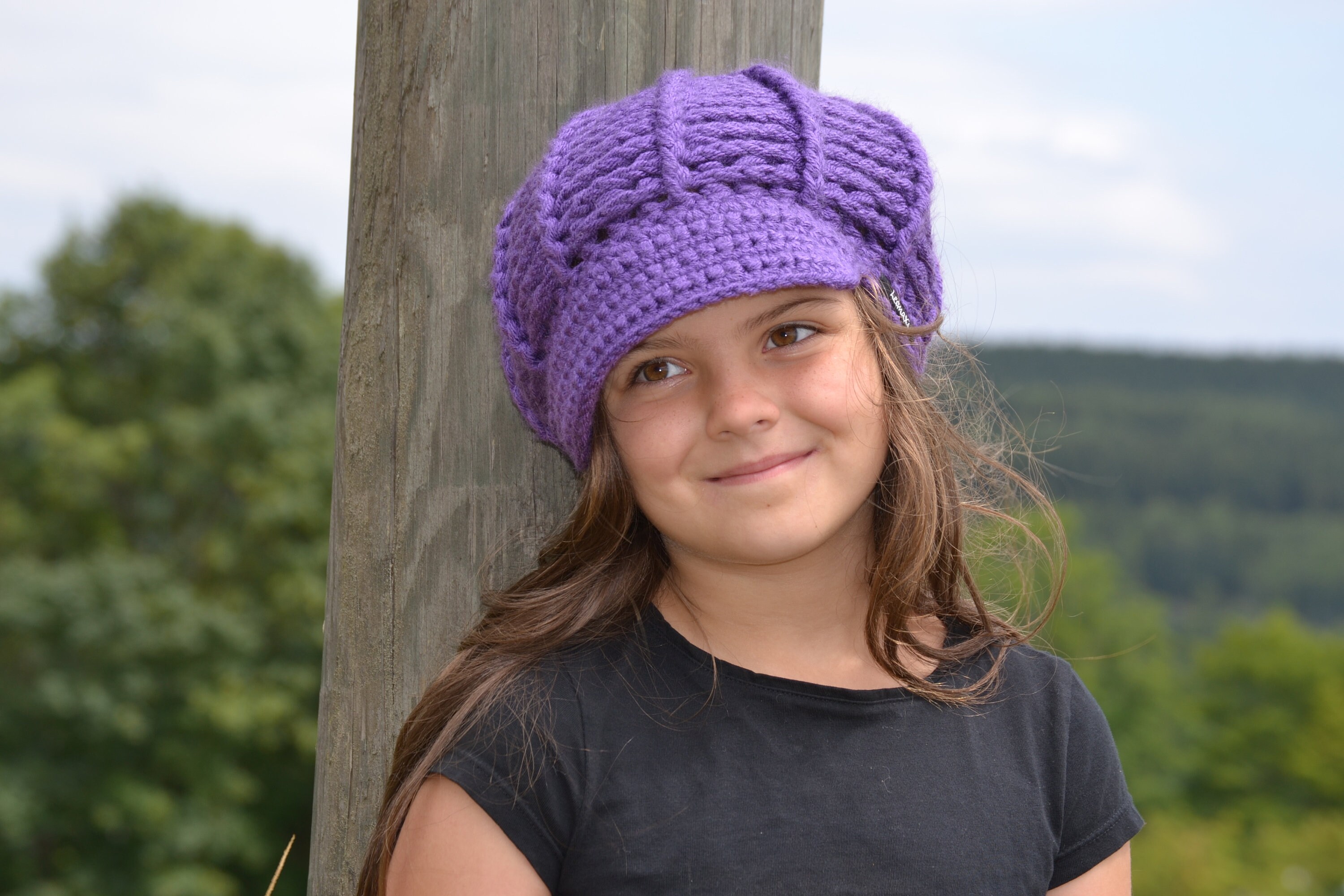 LILLY Balloon Cap in All Sizes Newsgirlhat Roof Cap Peaked - Etsy UK