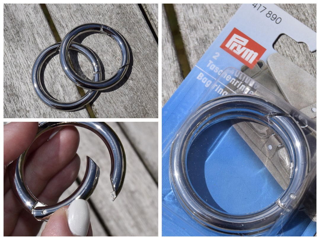 Bag Rings 35 Mm in 3 Different Color Options From Prym, Perfect for ...