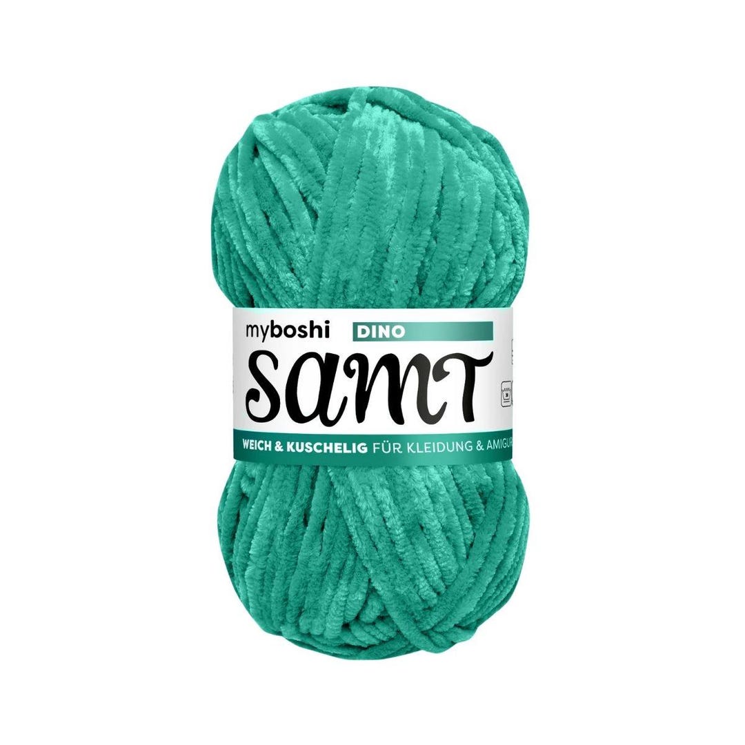 SAMT Myboshi in 17 Colors, Chenille Yarn, 100g 100 M Amigurumi Wool for ...