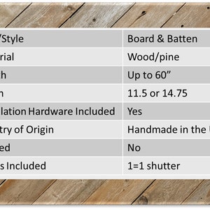 Bear Shutter: Customize Your Shutter Height, and Width - Etsy