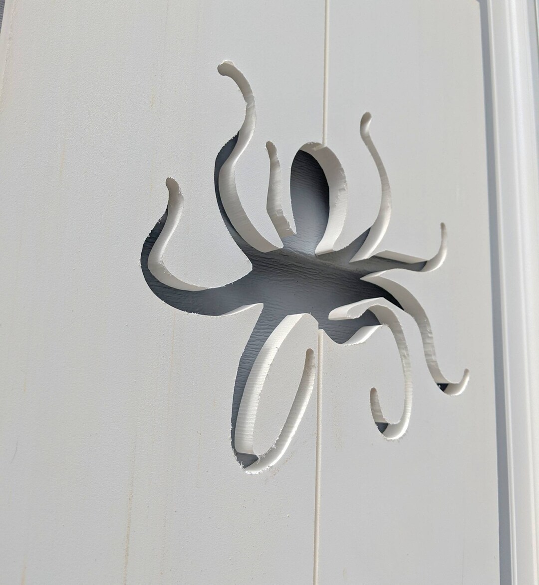 PVC Octopus Exterior Shutter: Customize Your Shutter Height - Etsy