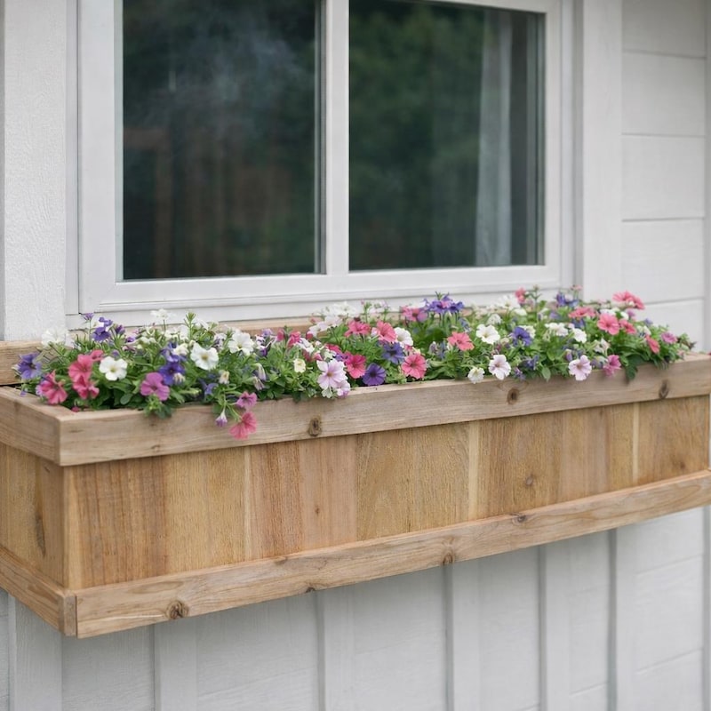 Custom Wood Planter Boxes - Etsy