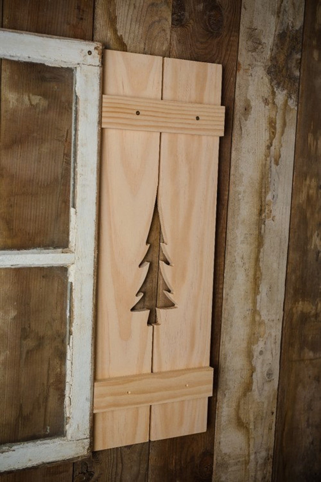 Exterior Shutter Tree: Customize Your Shutter Height and Width - Etsy