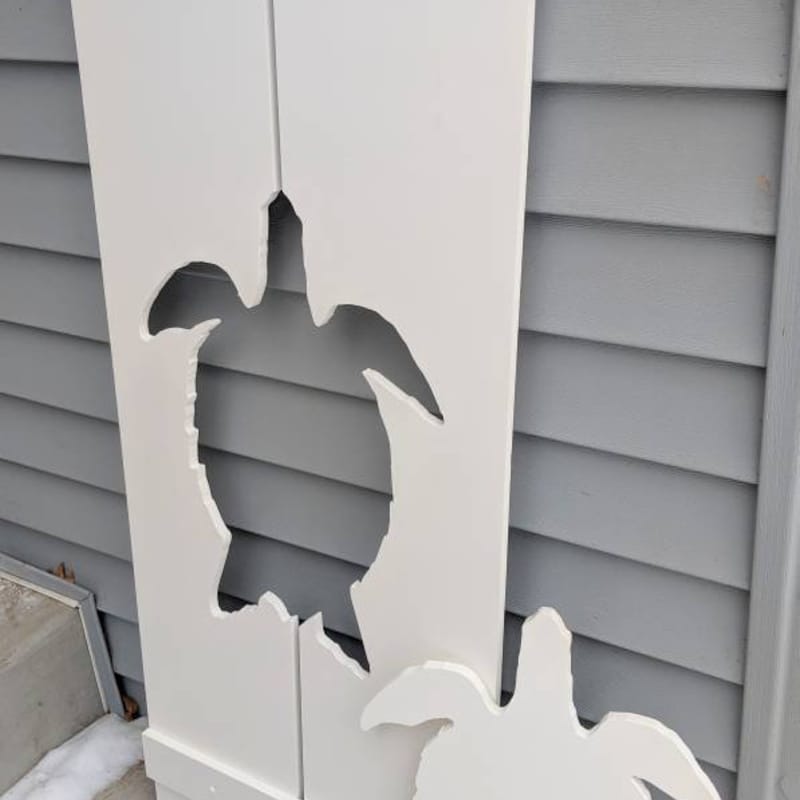 Shutters Cut Out - Etsy