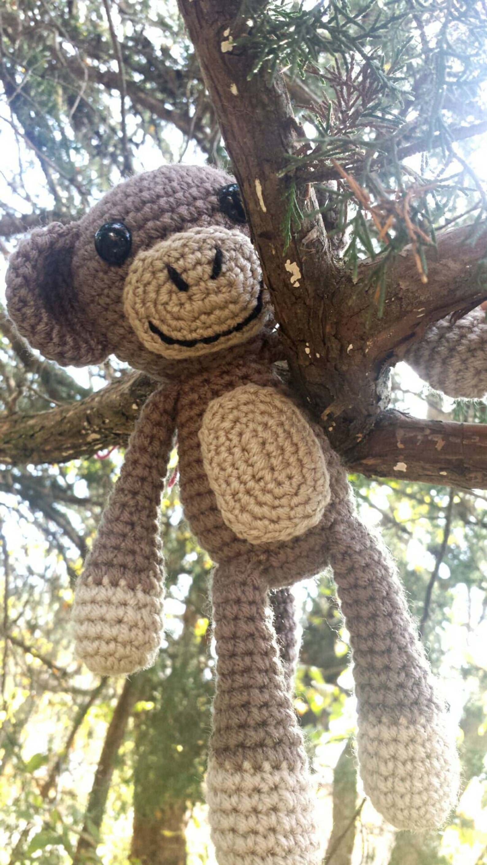 Crochet Monkey Amigurumi Monkey Stuffed Monkey Plush | Etsy