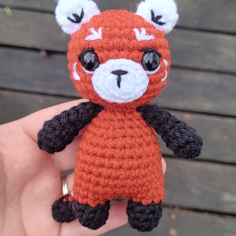 Crochet Red Panda - Etsy