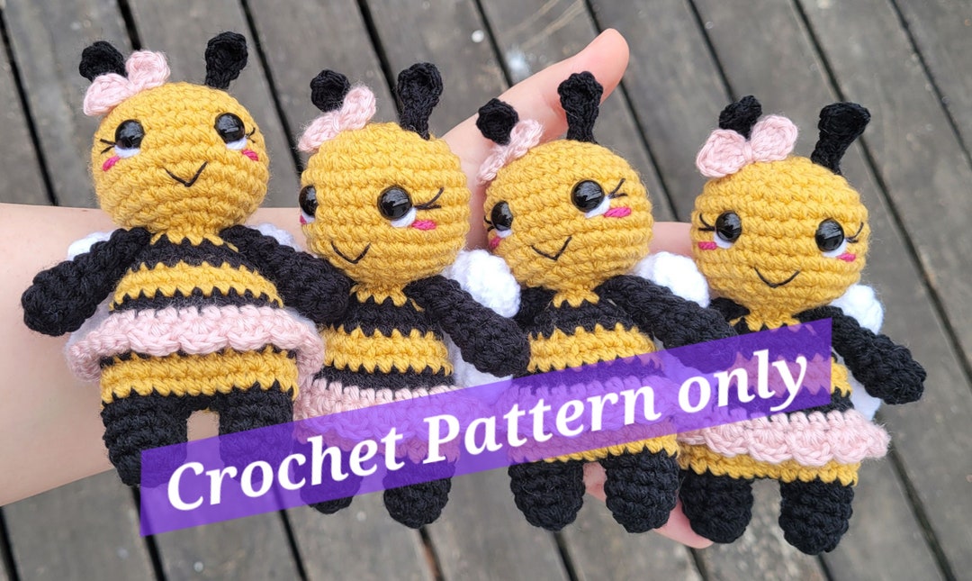 Crochet Bee Doll Pattern (PDF Pattern) - Etsy
