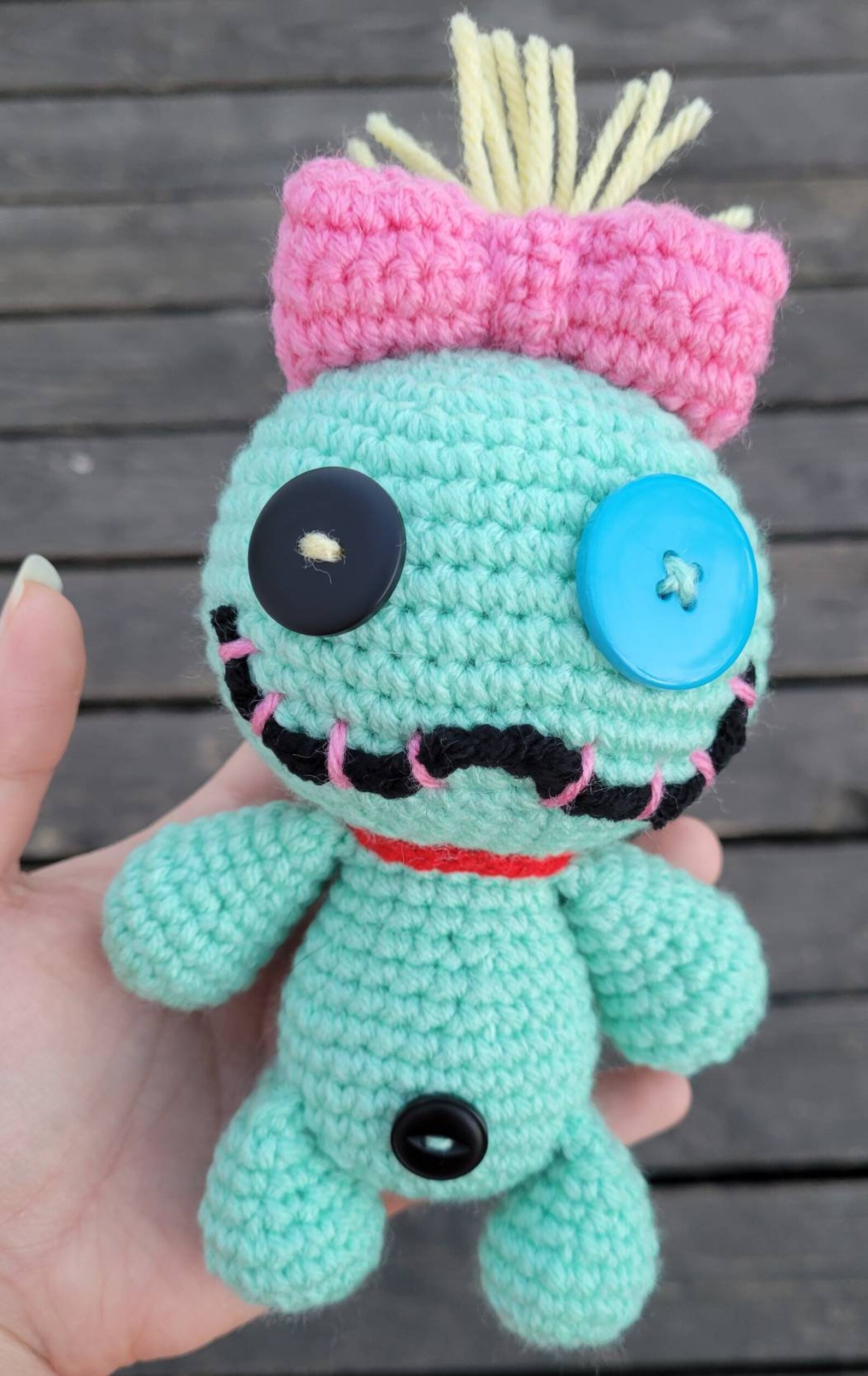 Scrump Doll Plush Scrump Crochet Scrump Lilo and Stitch - Etsy