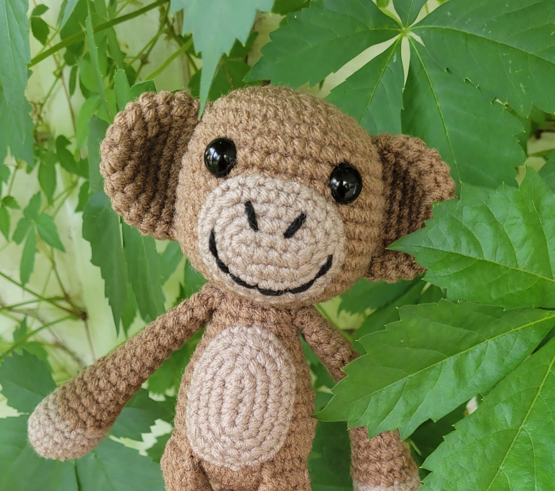 Crochet Monkey, Amigurumi Monkey, Stuffed Monkey, Plush Monkey ...