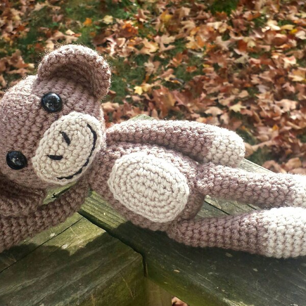 Stuffed Monkey - Etsy