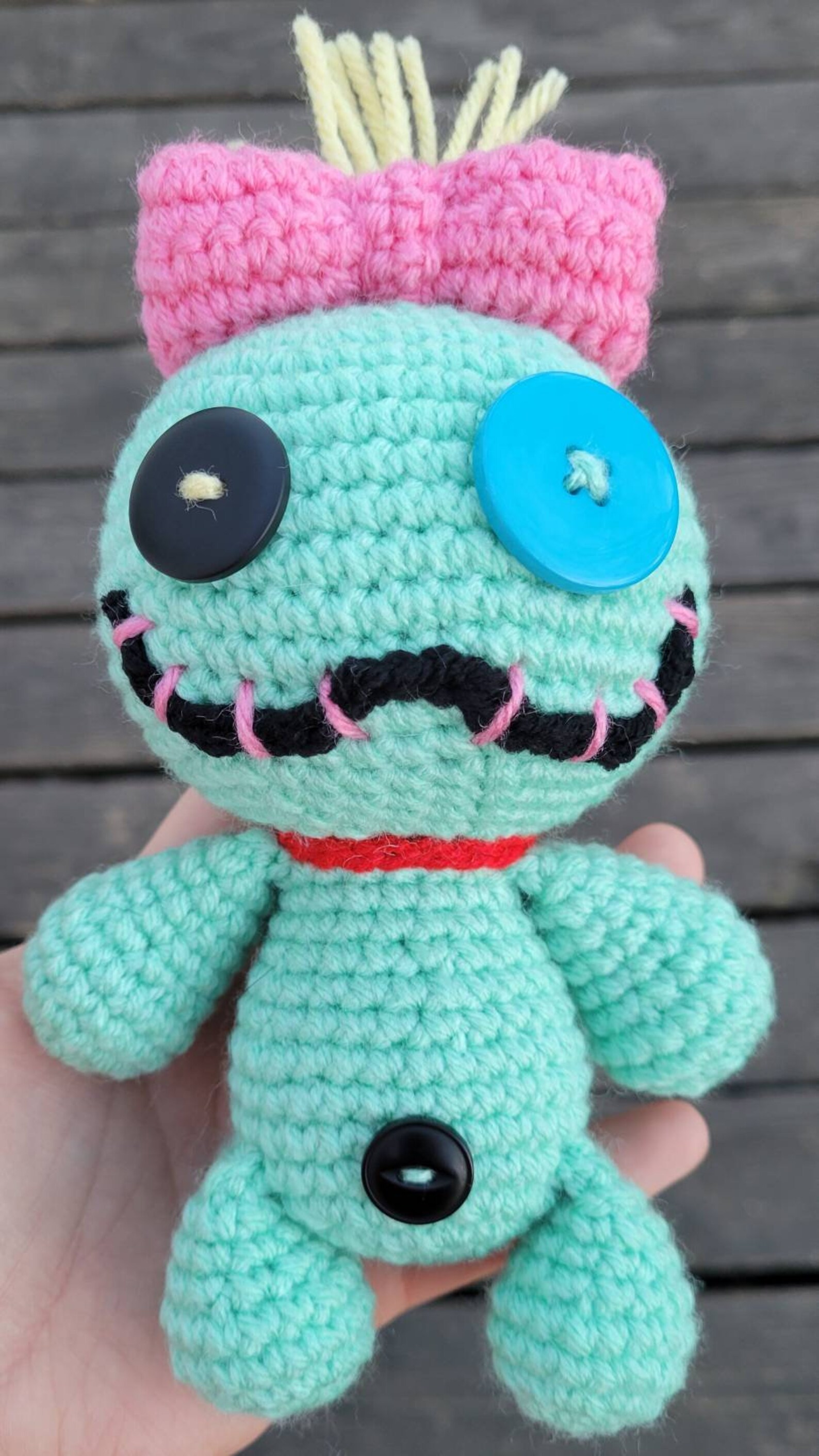 Scrump Doll Plush Scrump Crochet Scrump Lilo and Stitch - Etsy