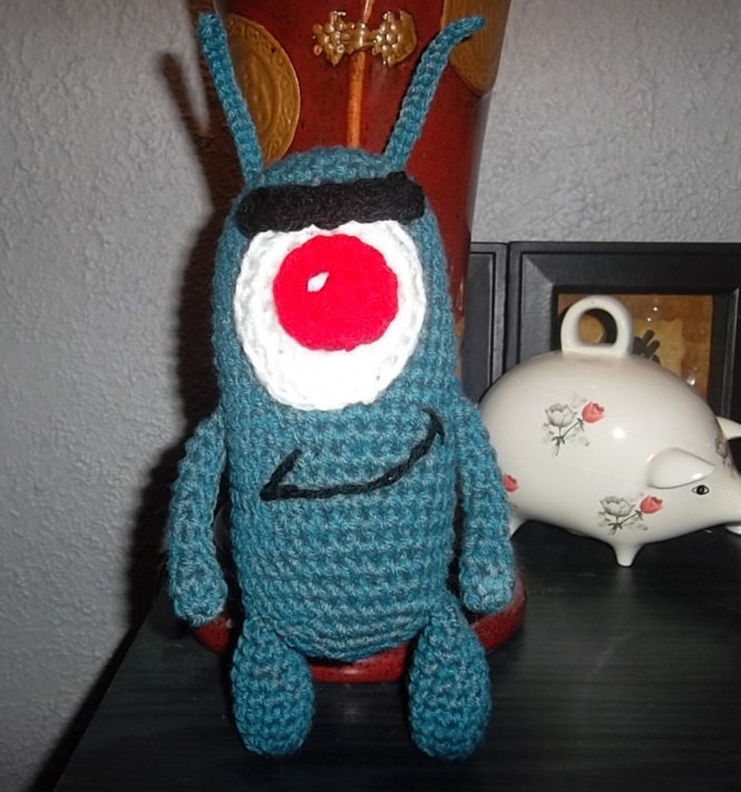 Crochet Plankton Pattern, Plankton Doll, Plankton Toy - Etsy