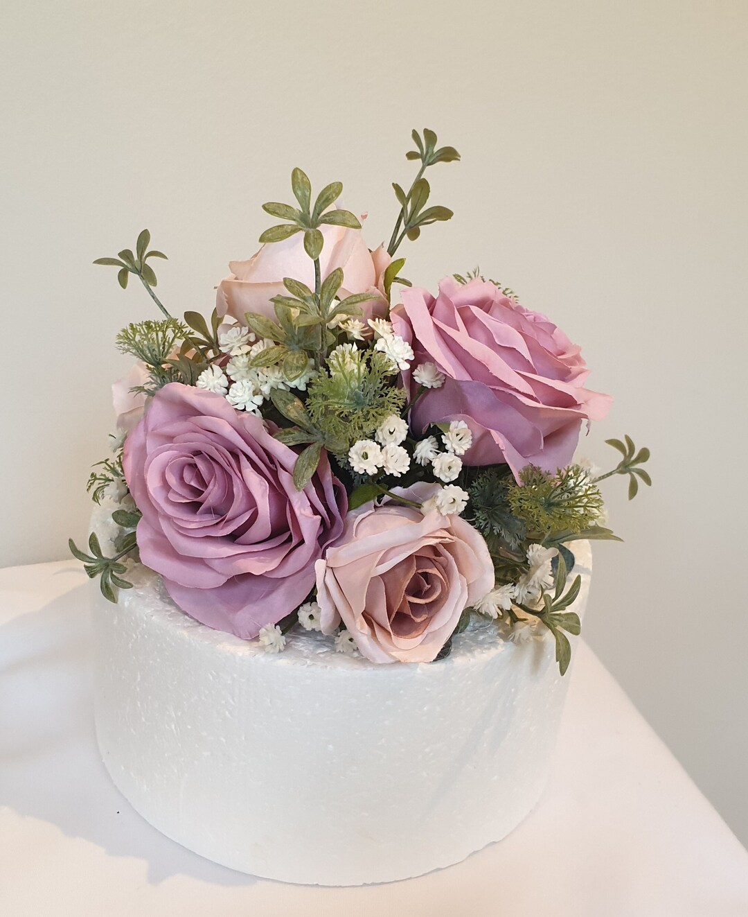Rose Artificial Cake Topper - Etsy