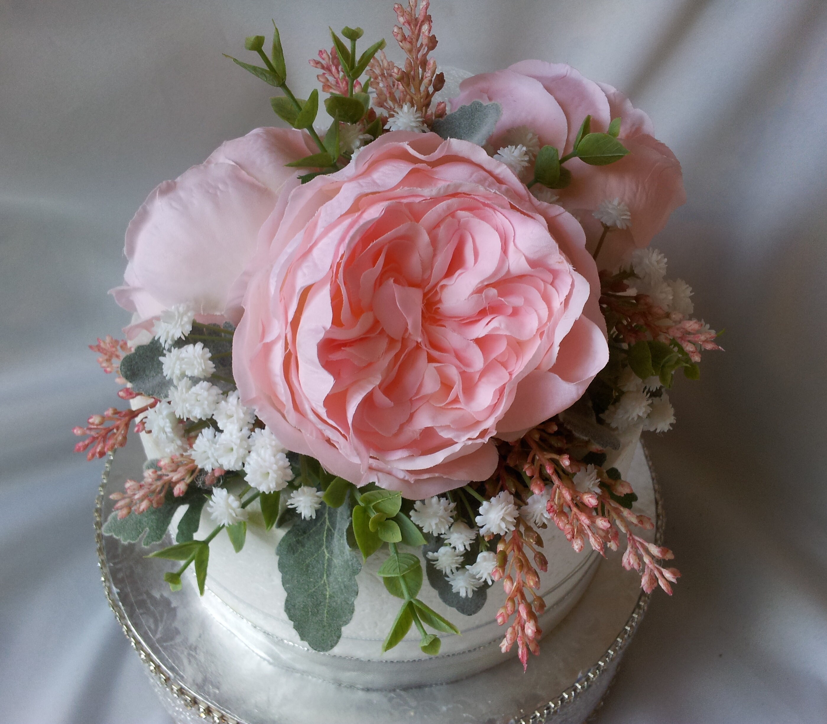 Cake Topper David Austin Rose Peony Rose Artificial Flower | Etsy Australia