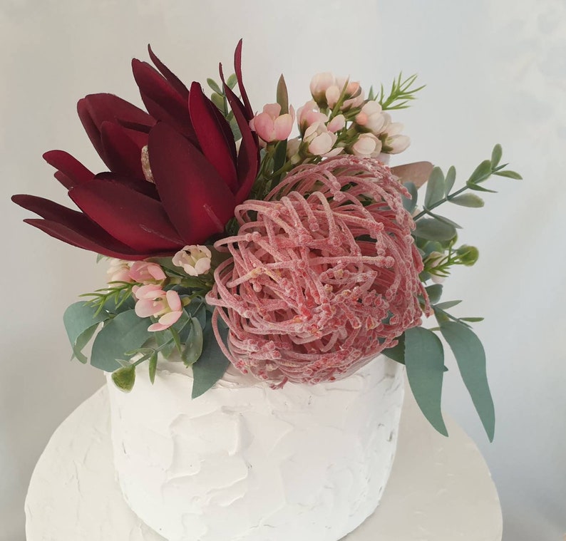 Australian Native Cake Topper Artificial Silk Flowers - Etsy