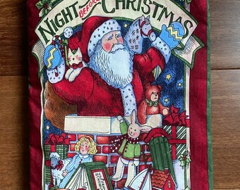 The Night Before Christmas Cut and Sew Book Sewing Panel - Etsy