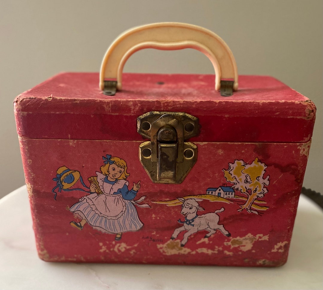 Vintage Mary Had A Little Lamb Case/ready to Ship - Etsy
