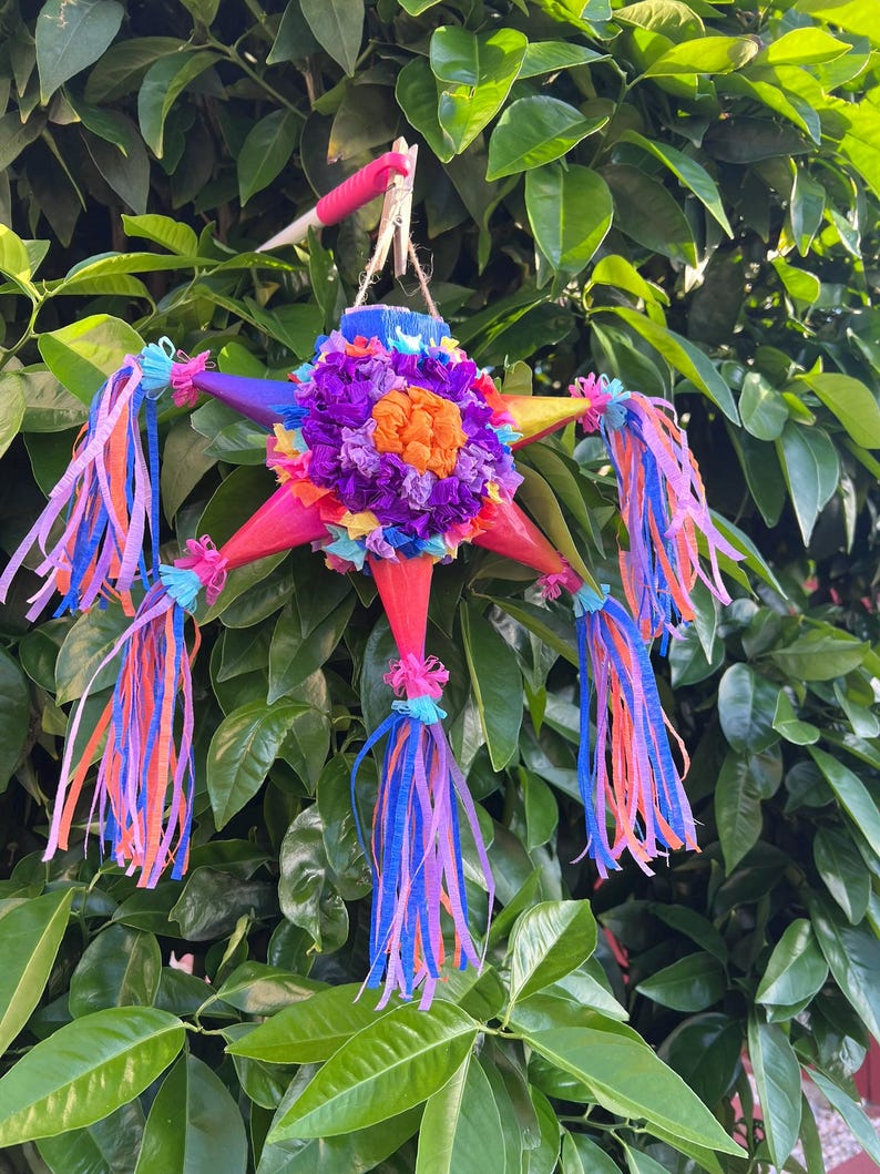 Mini Piñata, Star Piñata, Hand Made Piñata, Traditional Piñata, Small ...