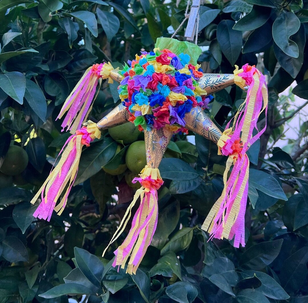Small Five Point Star Hand Made Piñata - Etsy