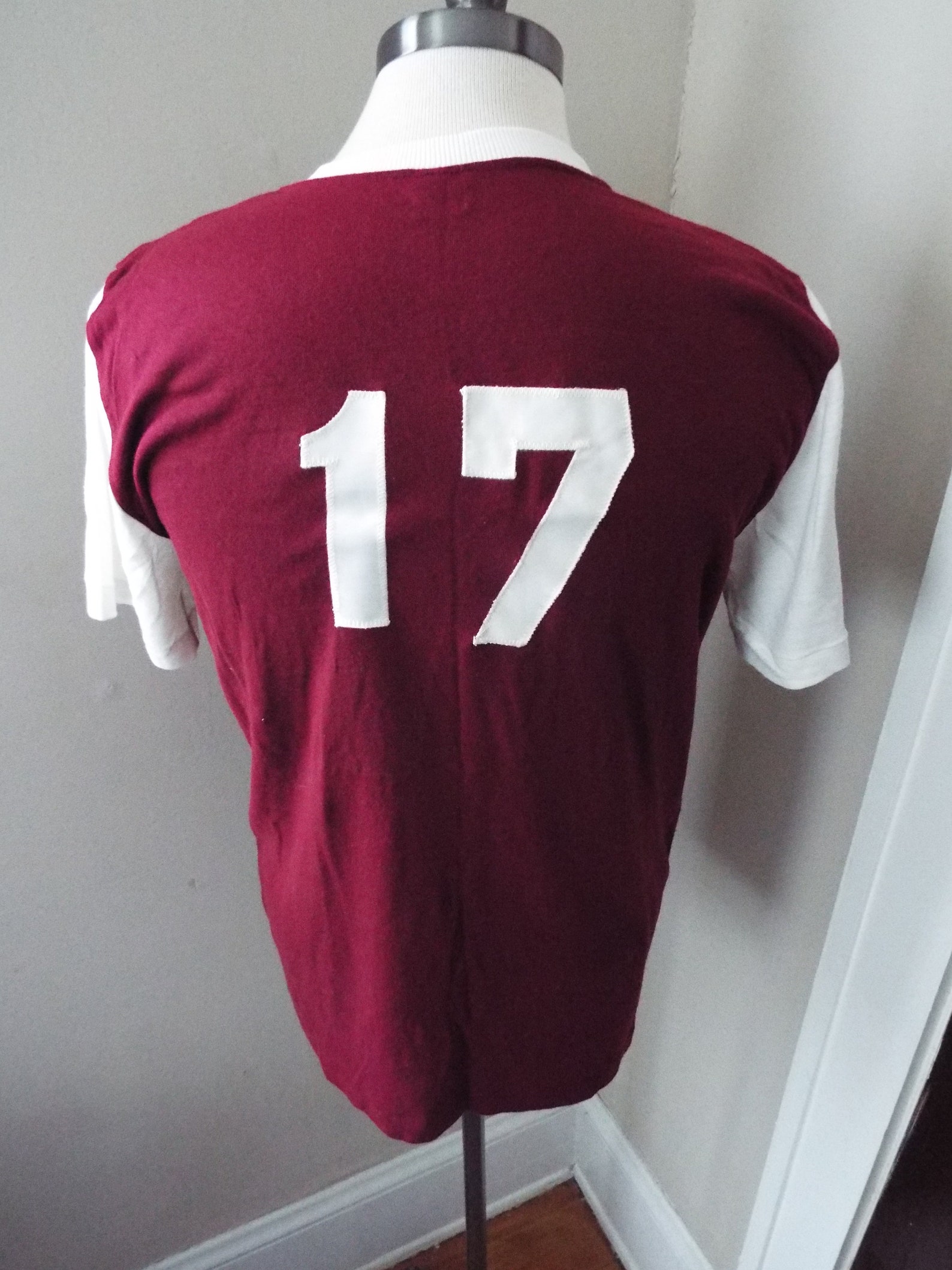 Vintage Number 17 T Shirt - Etsy