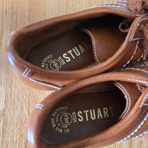 Vintage Leather Shoes From the 70s by Stuart - Etsy