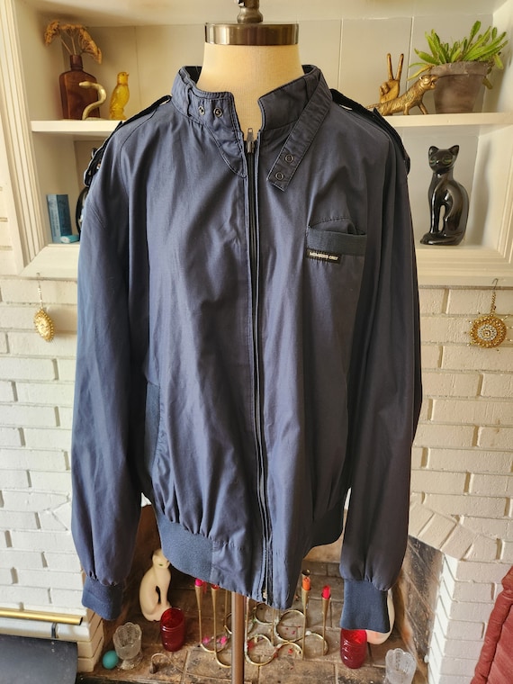 dark blue jacket 80s - Gem