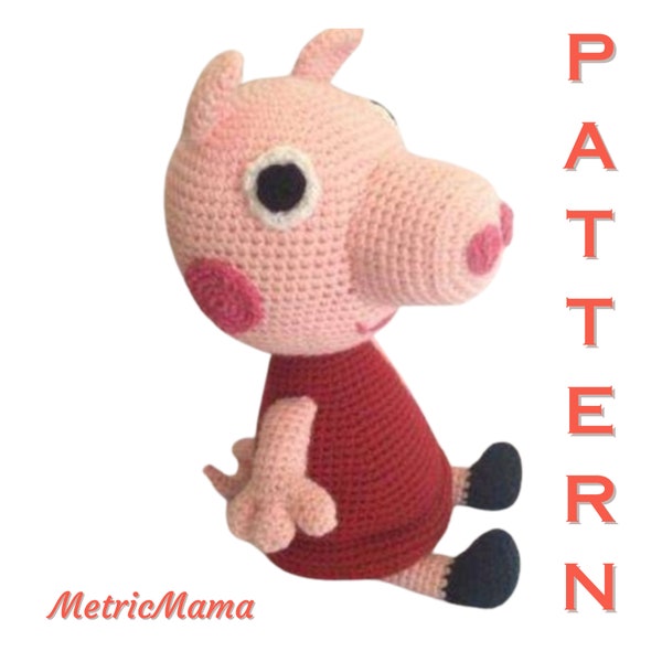 Peppa Pig Pattern - Etsy