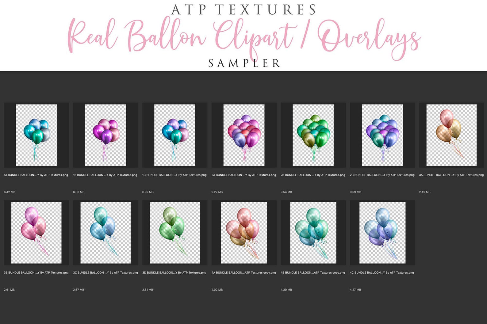 Png OVERLAYS - BALLOON CLIPART / Photo Overlay, Texture Overlay ...