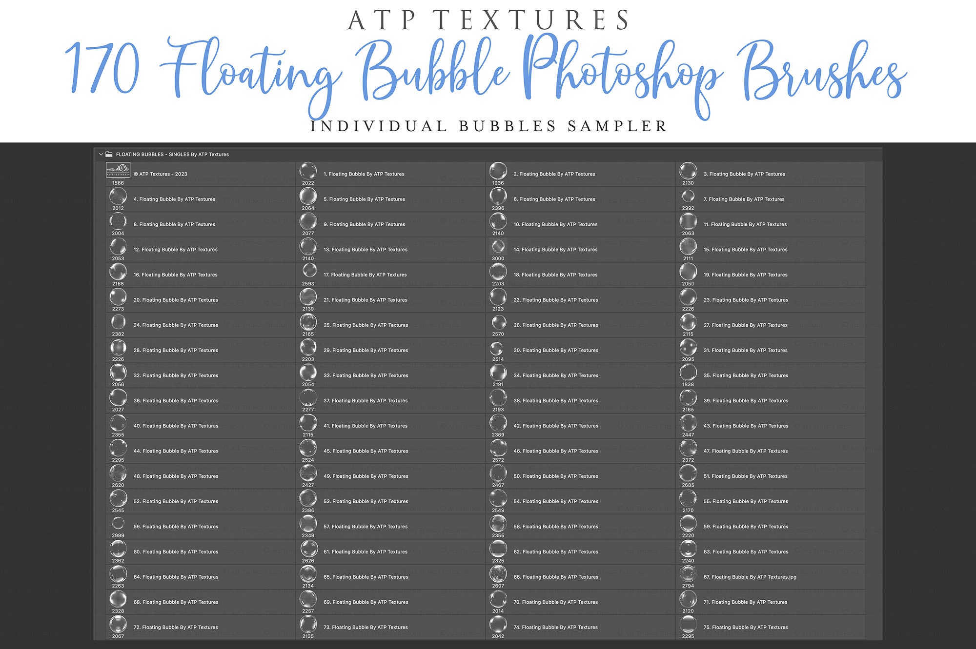 170 Bubble Photoshop Brushes, Ai Soap Bubbles, Digital Art, Photo ...