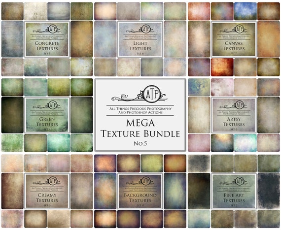 80 Digital Textures Bundle No 5 Photography Background Fine Art