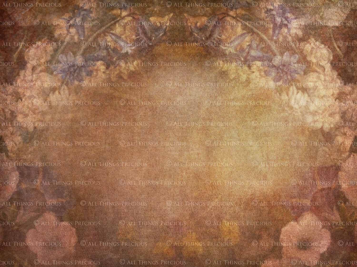 10 Fine Art TEXTURES Old Masters FLORAL Flower Background - Etsy