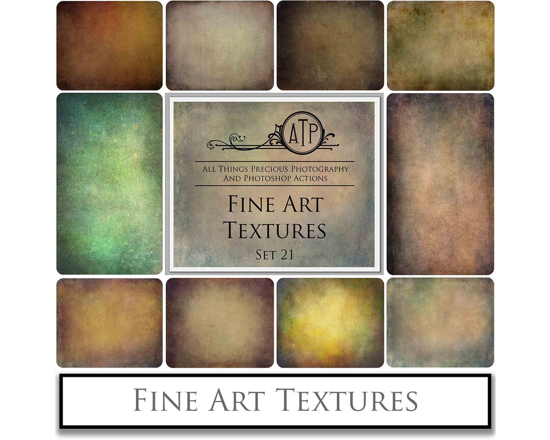 10 TEXTURES - FINE ART Set 21, High Resolution, Textured Backdrop ...